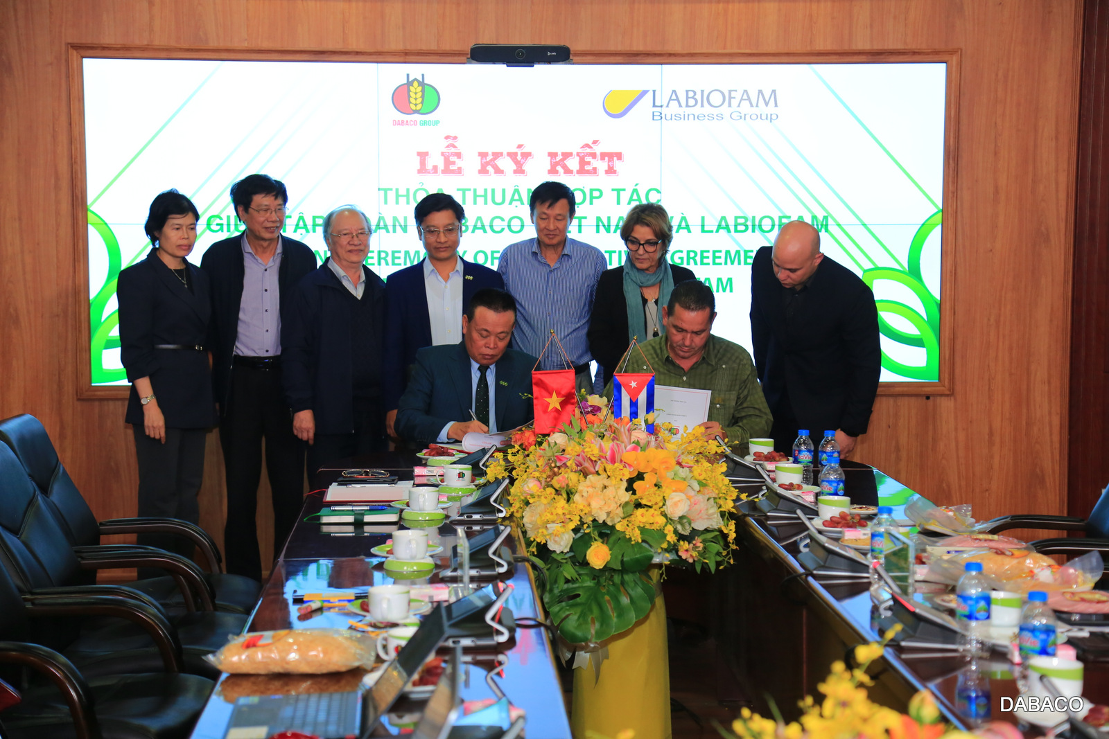 DABACO VÀ LABIOFAM KÝ KẾT THỎA THUẬN HỢP TÁC – BIỂU TƯỢNG CỦA TÌNH HỮU NGHỊ VIỆT NAM – CUBA